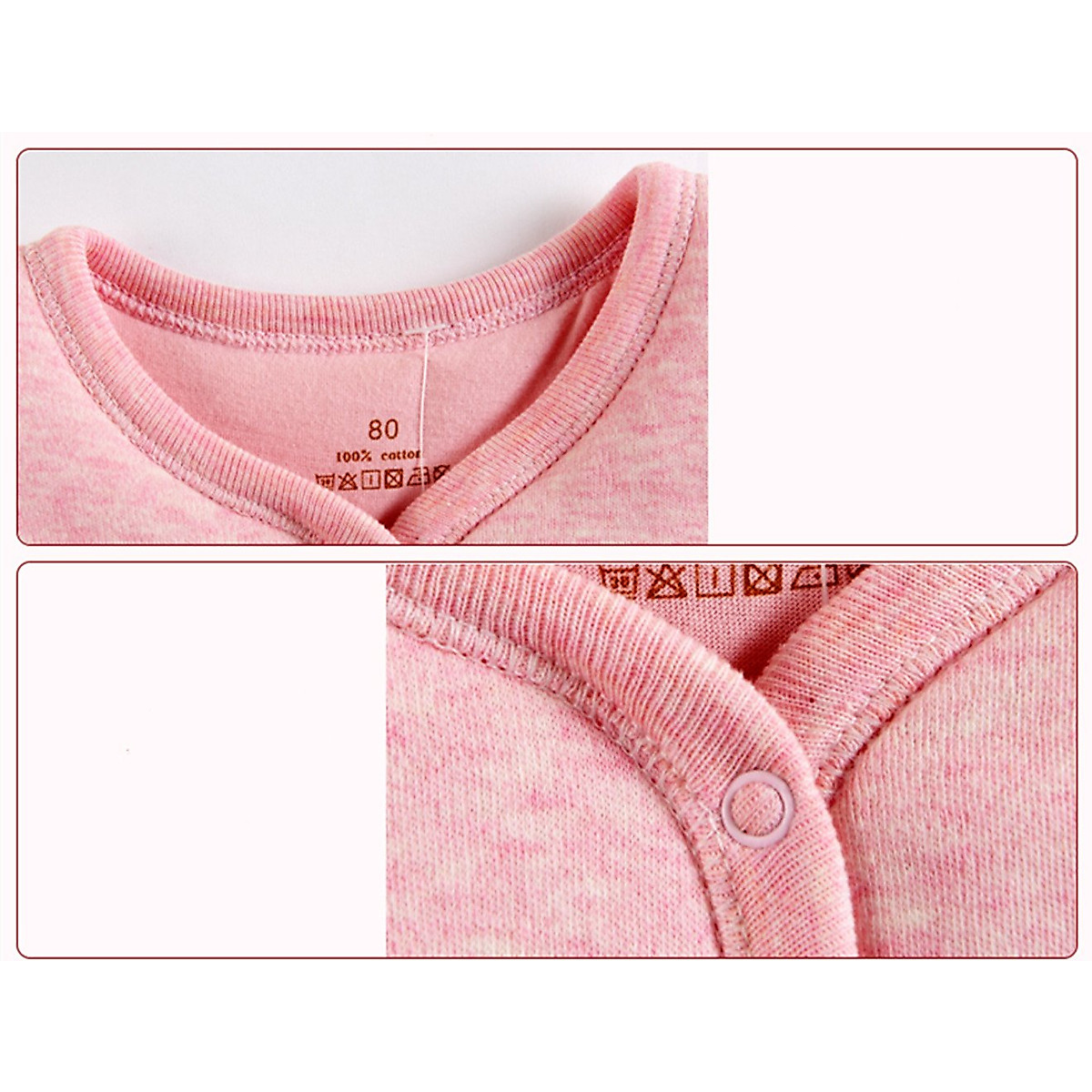 Monvecle Baby Warm Vests Unisex Infant to Toddler Padded Waistcoat (2T-3T, Pink)