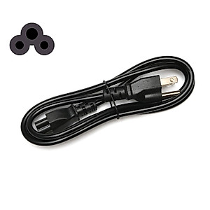 3 Prong Power Cord Replacement Power Cable for Computers, TVs, Monitors, LG LED LCD Smart 1080p HDTV,Samsung, Toshiba, Acer, Asus, Epson Printer AC Cable