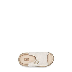 UGG Women's FOAMO UGGPLUSH Slide Sandal, Mustard Seed, 10