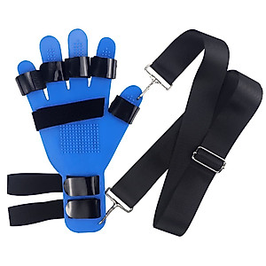 MEETCARE Hand Wrist Orthosis Separate, Breathable Finger Splint Fingerboard Flex Spasm Extension Board Splint Finger Training Stroke Device Therapy for Both Finger Fractures,Wounds,Hemiplegia