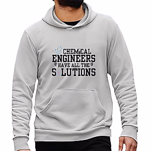 Wonderful Gifts for Chemical Engineers Graduates and Students Gray and Muticolor Unisex Hoodie