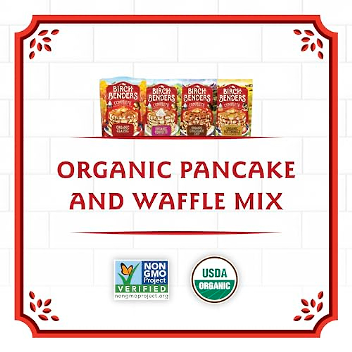 Birch Benders Organic Confetti Pancake & Waffle Mix, 14 OZ