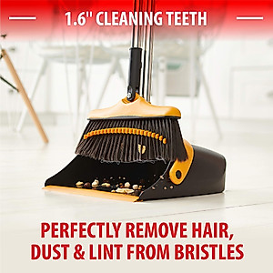 Broom and Dustpan (Yellow)