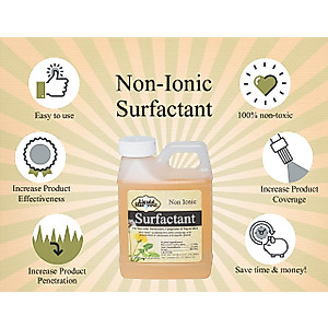 Liquid Harvest Mesotrione Bundle - 8 Ounces - Mesotrione Concentrate (Compare to Tenacity) - Pre and Post-Emergent Weed Killer for Lawn and Turf Grasses with 8oz Surfactant