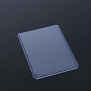 Vctitil 25 pcs Top Loader Collectible Card Baseball Card Holder Gaming Trading Card Card Holder Card