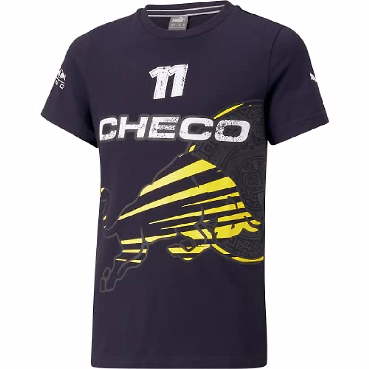 Red Bull Racing F1 Sergio Checo Perez Kids Logo #11 T-Shirt Navy