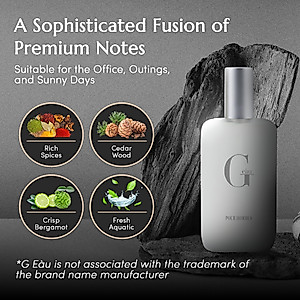 PB ParfumsBelcam G Eau, Our Version of Acqua Di Gio, Eau de Toilette Spray, 3.4 Fl Oz (F97090A)