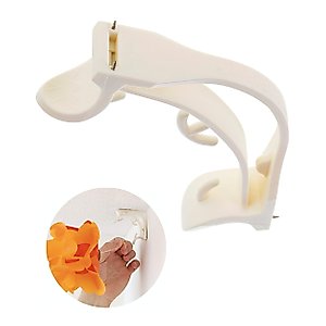 Wididi 4-Pack | Easy Up Reusable Multi-Purpose Utility Hooks Hang Decorations, Garlands, String Lights, Posters | Easy to Mount and Remove No Tools | Dorm and Home Office Decor Essentials