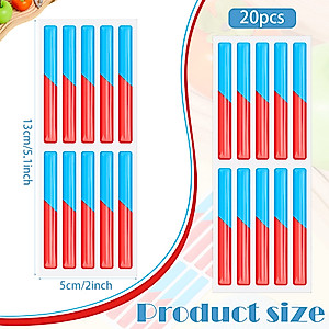 20 Pcs Hot and Cold Water Label Hot and Cold Indicator Waterproof Faucet Label Self Stick Hot Sign Cold Sign for Kitchen Bathroom Faucet Shower Escutcheon