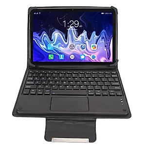 2 in 1 Tablet with Keyboard, 10.1 Inch 1960X1080 HD 5G WiFi Tablet for Android12, 8GB RAM 256GB ROM, Octa Core PC Tablet USB C Charging with 8MP Front 16MP Rear Cameras (US Plug)
