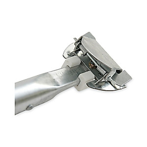 Boardwalk 1490 Clip-On Dust Mop Handle, Lacquered Wood, Swivel Head, 1-Inch Dia. x 60in Long