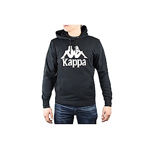 Kappa Men's Standard Sweatshirt, Caviar, Medium