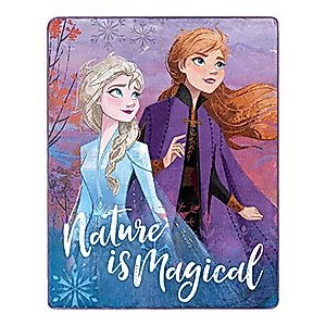 Northwest Frozen Silk Touch Throw Blanket, 40" x 50", Magical Girls