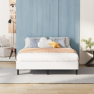 Daqutic King-Box-Spring, King Size Box Spring, 5 Inch Heavy Duty Box Spring King, Mattress Foundation, Quick Assembly, Noise Free