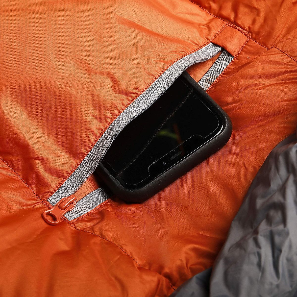 Kelty Cosmic 40 Down Sleeping Bag – 550 Fill Down Backpacking Sleeping Bag, 2021, Regular