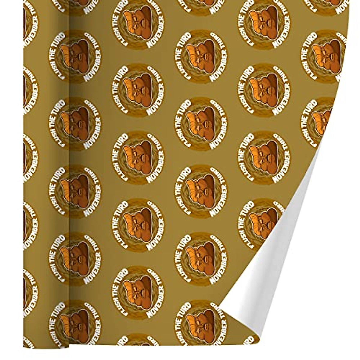 GRAPHICS & MORE Flush the Turd November 3rd Gift Wrap Wrapping Paper Rolls