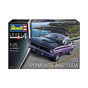 Revell 07664 :25 1970 AAR 'Cuda' Plastic Model Kit 1/25