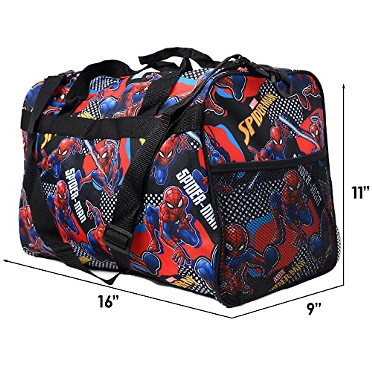Marvel Duffel Travel Bag All Over Print (Spider-man)