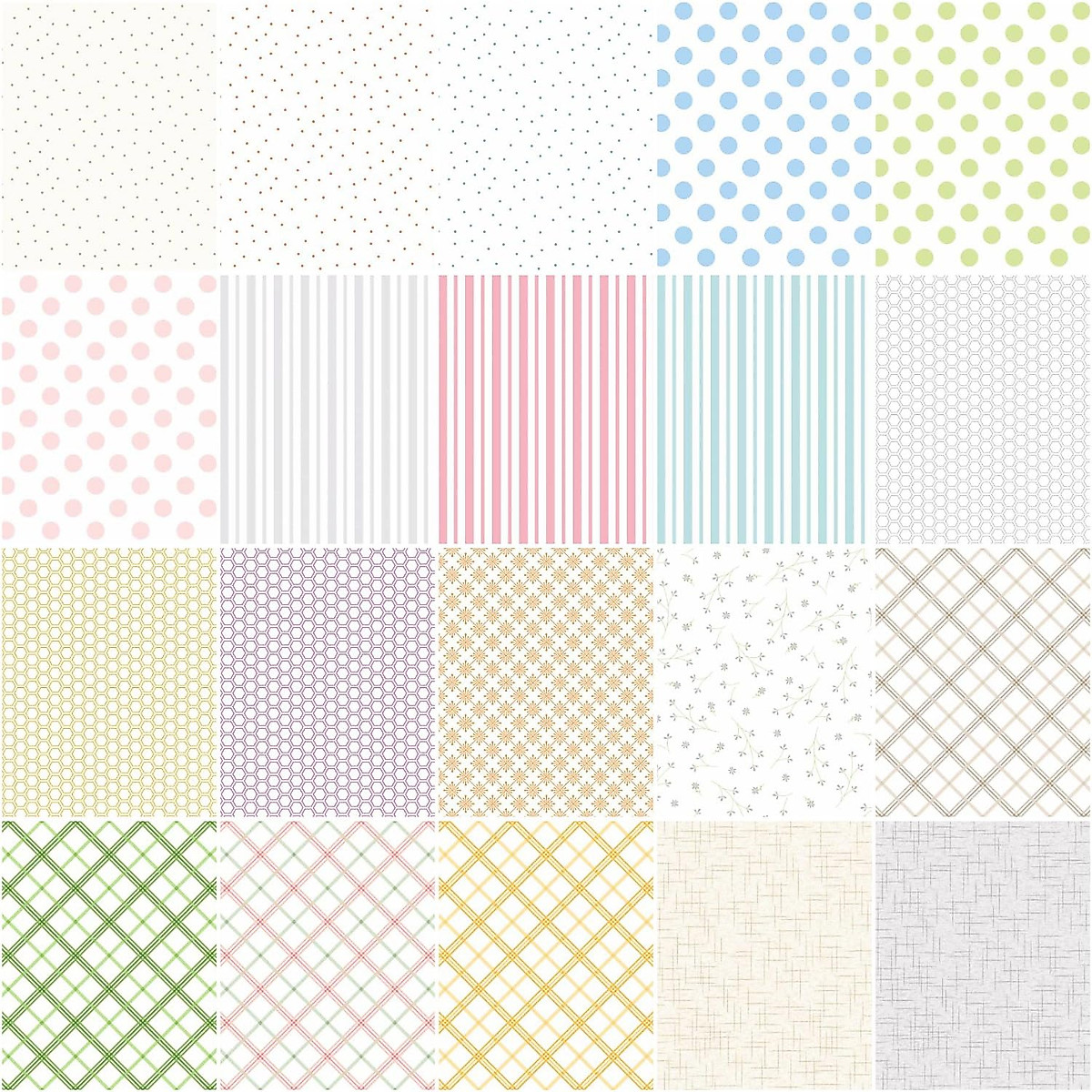 Kim Christopherson KimberBell Basics Refreshed Lullaby 40 2.5-inch Strips Jelly Roll Maywood Studio