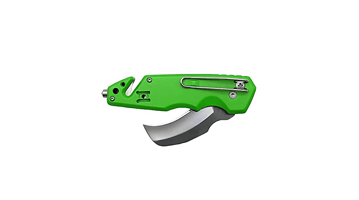 Grip Hawk Bill Folding Utility Knife for All Your Cutting Needs