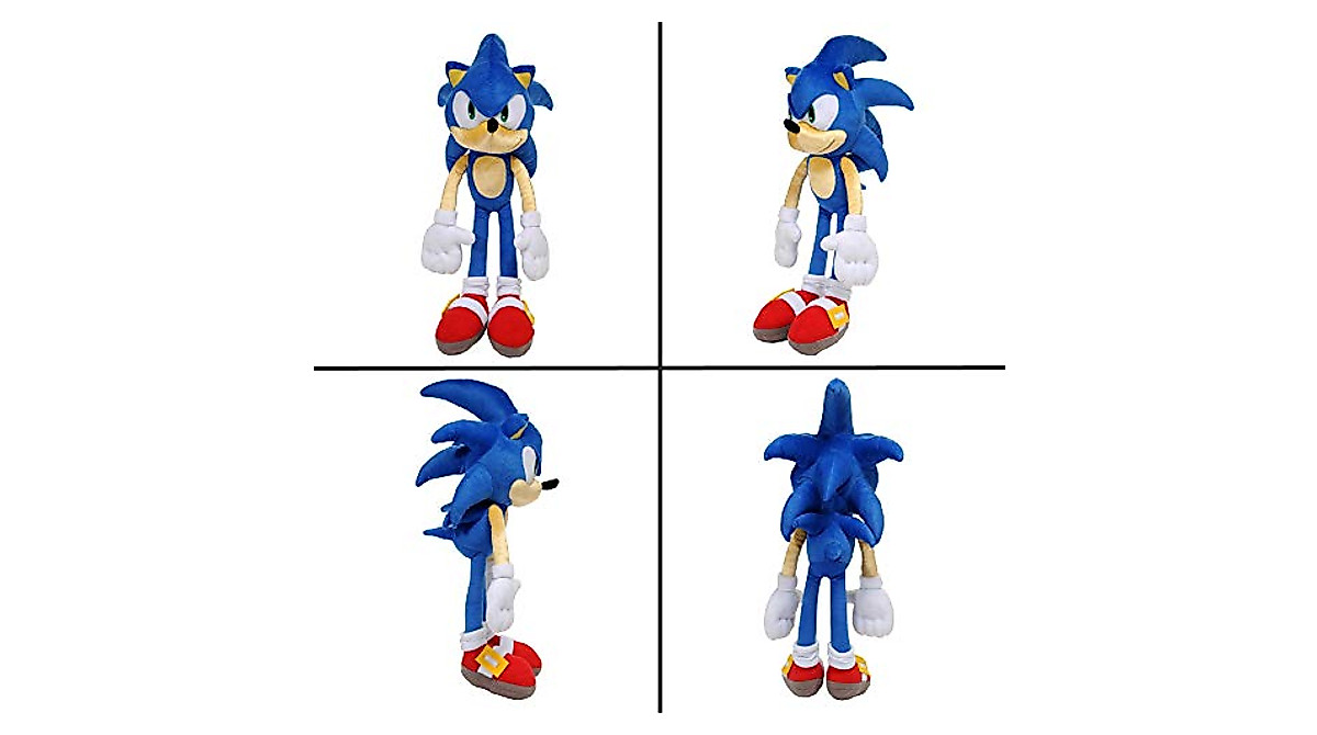 Super Soft Sonic the Hedgehog Cuddle Pillow Buddy