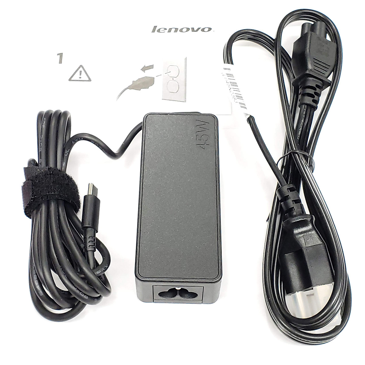 Laptop Charger 45W watt USB Type C AC Power Adapter - ThinkPad Yoga Miix,X280 T480 T480s T580 E480,MIIX5 Pro,X1 Carbon 2017 2018,X1 Tablet