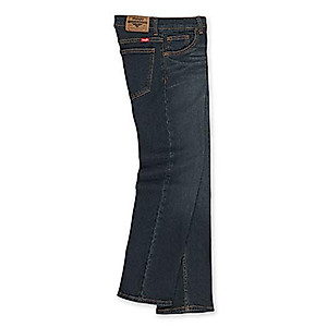 Wrangler Boys' Straight Fit Jean, Dark Night, 8