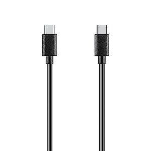 CJP-Geek Black 6ft 100W USB-C to USB-C Data Sync Power Adapter Charger Cord Cable Compatible with Surface Duo Go Pro X