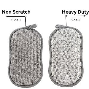 Dawn Dish Soap Ultra Dishwashing Liquid, Apple blossom Scent Dishwasher Detergent, Hand Soap & Dish Soap Refill, 90 FL OZ, BUNDLE with Dual-Sided Scrubbing Sponge & Microfiber Cleaning Towel, Duvilo