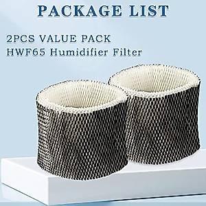 Cobectal HWF65 Humidifier Filter Replacement,Holmes C Humidifier Wick Filter (Pack of 2) Replaces Part HWF65CS HWF65P HWF65PDQ-U