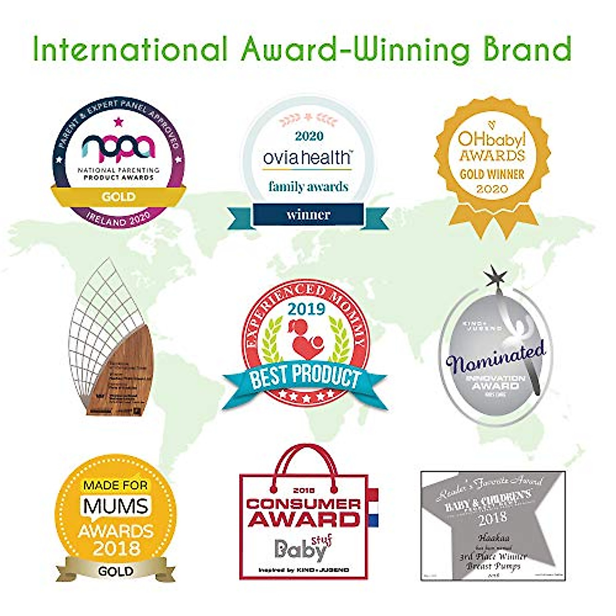 Haakaa Manual Breast Pump Silicone Breast Pump Milk Saver Milk Pump with Suction Base and Flower Stopper 100% Food Grade Silicone BPA Free (5oz/150ml) (White)