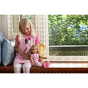 American Girl 18-inch Doll Accessories Doll Brush with Sturdy Wooden Handle and Wire Bristles, For Ages 8+