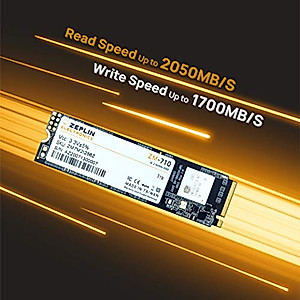 ZEPLIN ELECTRONICS NVME 1TB SSD M.2 Hard Drive Up to 2050MB/s