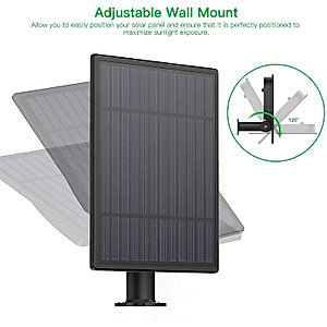 Blink XT XT2 Camera Wall Mount Bracket,Weather Proof 360 Degree Protective Adjustable Indoor/Outdoor Mount and Cover for Blink XT XT2 Home Security Camera Anti-Sun Glare UV Protection Black(4 Pack)