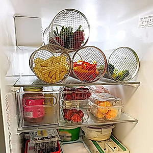 2023 new Stainless Steel Barbecue Cooking Grill Grate - Outdoor Round BBQ Campfire Grill Grid - Camping Picnic Cookware (2PCS 30com)