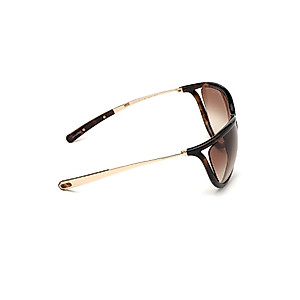 Tom Ford sunglasses Tammy (FT-0770-S 52F) Dark Havana - Rose gold - Brown Gradient lenses