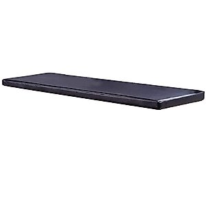 PU Leather Bench Cushion Filling Memory Foam, Water-Resistant Luxury Patio Furniture Cushion, Outdoor Garden Swing Settee Seat Pad, Anti-Slip Wooden Shoe Stool Pad
