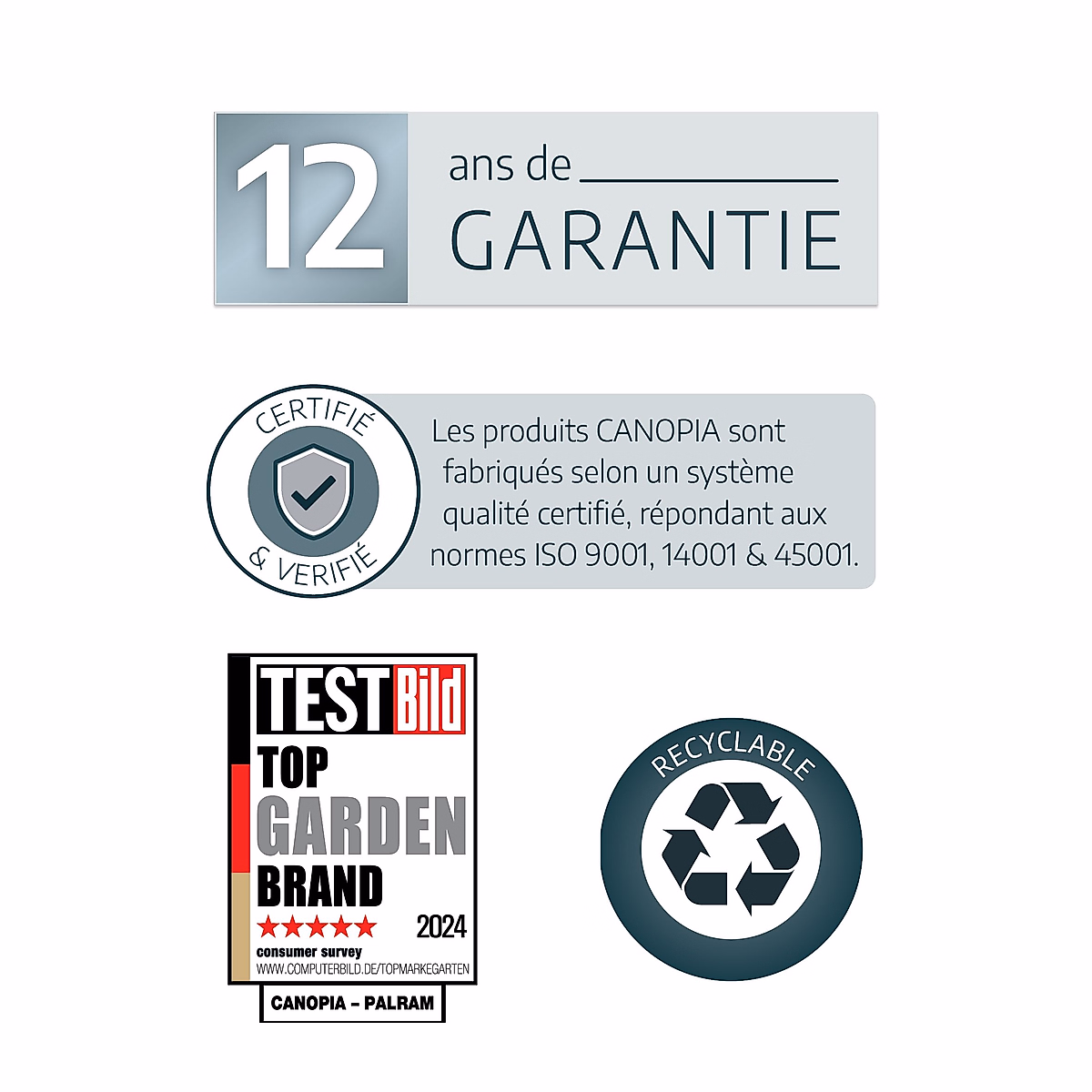 Palram - Canopia Rubicon Storage Shed, 8'x10' DIY Backyard Shed, Gray Polycarbonate Panels and Aluminum Frame, Sheds & Outdoor Storage for Lawn Mower, Bike, Garden Tools, Outdoor Storage Box Shed