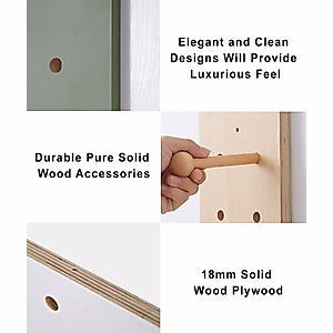 Strong Bearing Capacity Yoga Mat Holder, Wall Mounted Heavy Duty Yoga Accessories, Yoga Strap Resistance Bands Gym Equipment, Fitness Enthusiast (Color : Oak Color)