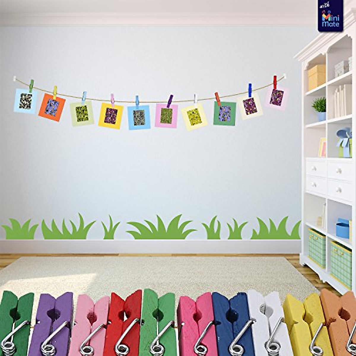 Fujifilm Instax Mini Instant Film (3 Pack, 60 Sheets) 5 Plastic Desk Frames + 10 Paper Frames Plus 60 Sticker Frames