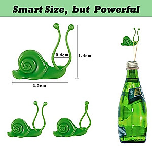 Plant Fixture Clips for Wall Climbing Plants Vines, 50 PCS Snail Shape Invisible Climbing Plant Wall Clips for Indoor and Outdoor Plants Support and Decoration