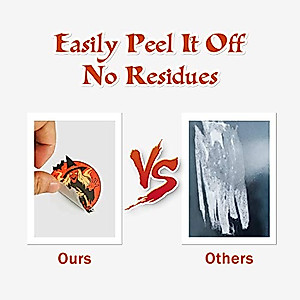 Halloween Stickers, 60PCS Waterproof Vinyl Stickers for Laptop Water Bottle Computer Skateboard Phone Case