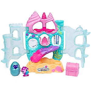Hatchimals CollEGGtibles, Coral Castle Fold Open Playset with Exclusive Mermal Character (Amazon Exclusive Set), Girl Toys, Girls Gifts for Ages 5 and up