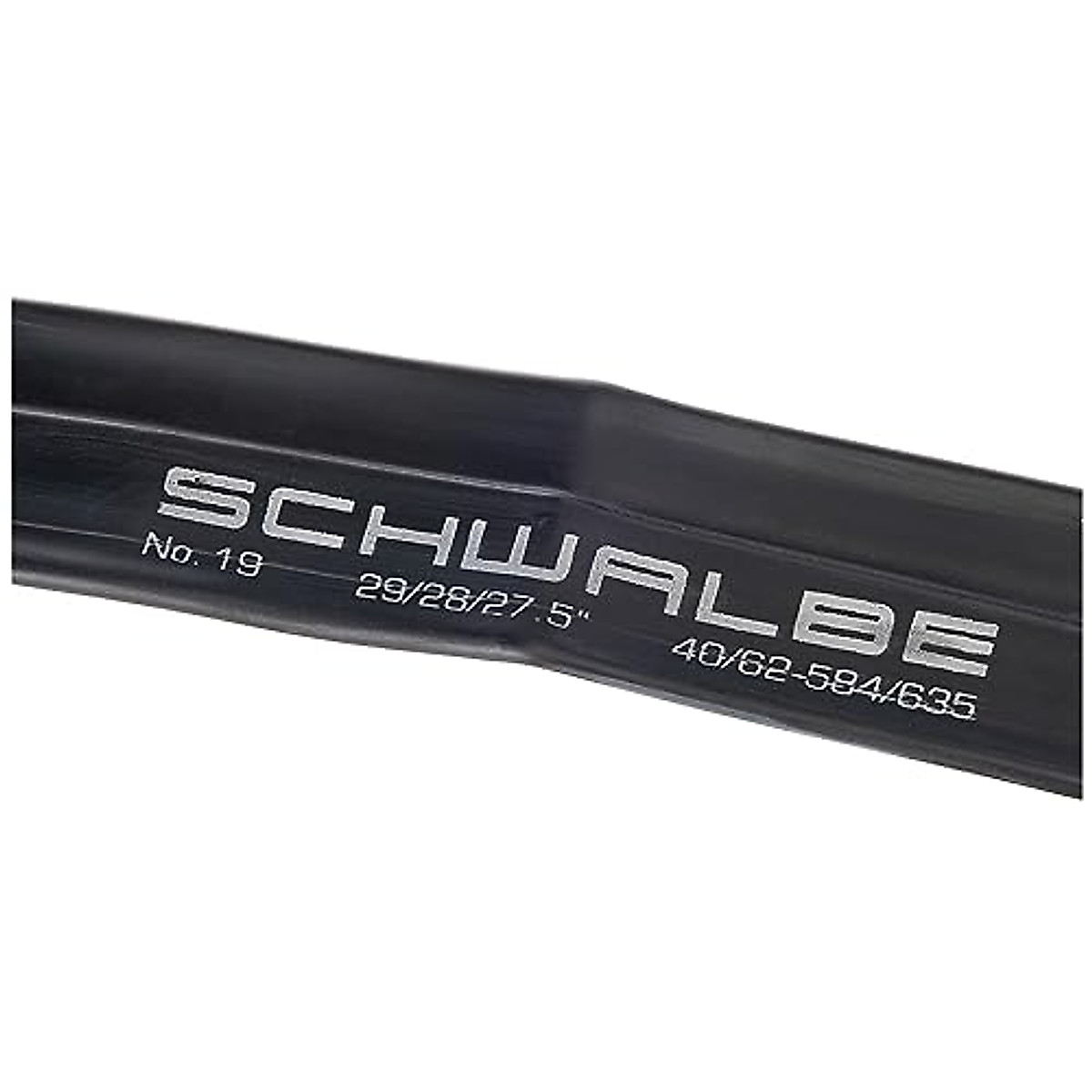 SCHWALBE Bicycle Tube with 40mm Presta Valve, 27.5 x 1.5-2.5-Inch, Black (10430343)