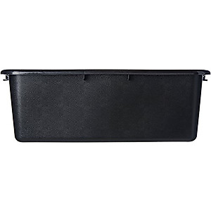 Carlisle FoodService Products 4401103 Comfort Curve Bus Box/Tote Box, 7" Deep, Black