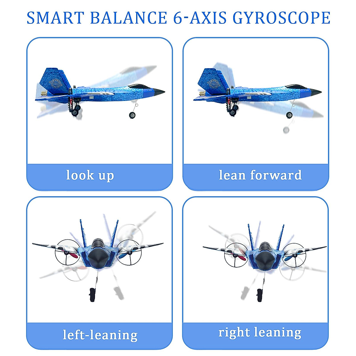 crohorizon Remote Control Airplane for Kids Over 12 Years of Age with 2 Batteries,2 Channel Foam RC Plane Toys for Boys and Girls-Red