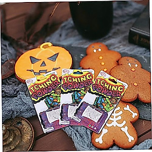 ibasenice 50 pcs Toxic Tricks Toy Funny Annoyatron Gifts April Ass- Fools Stuffers Medium Christmas Safe Ages Gag Kids Favors Fools' Birthday Powders Practical Prank Surprise Play