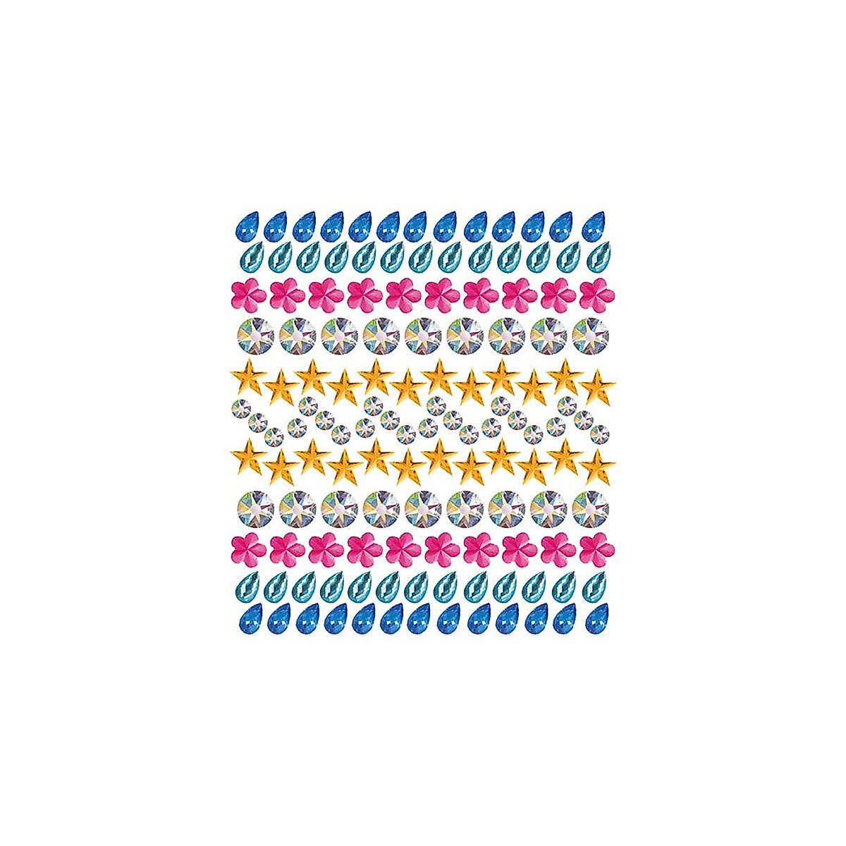 Janod Crafts – No Mess No Glue Rhinestone and Sequin Sticker Picture Kit– Creative, Imaginative, Inventive, and Developmental Play - STEAM Approach to Learning – Ages 7-8+, Model: J07810