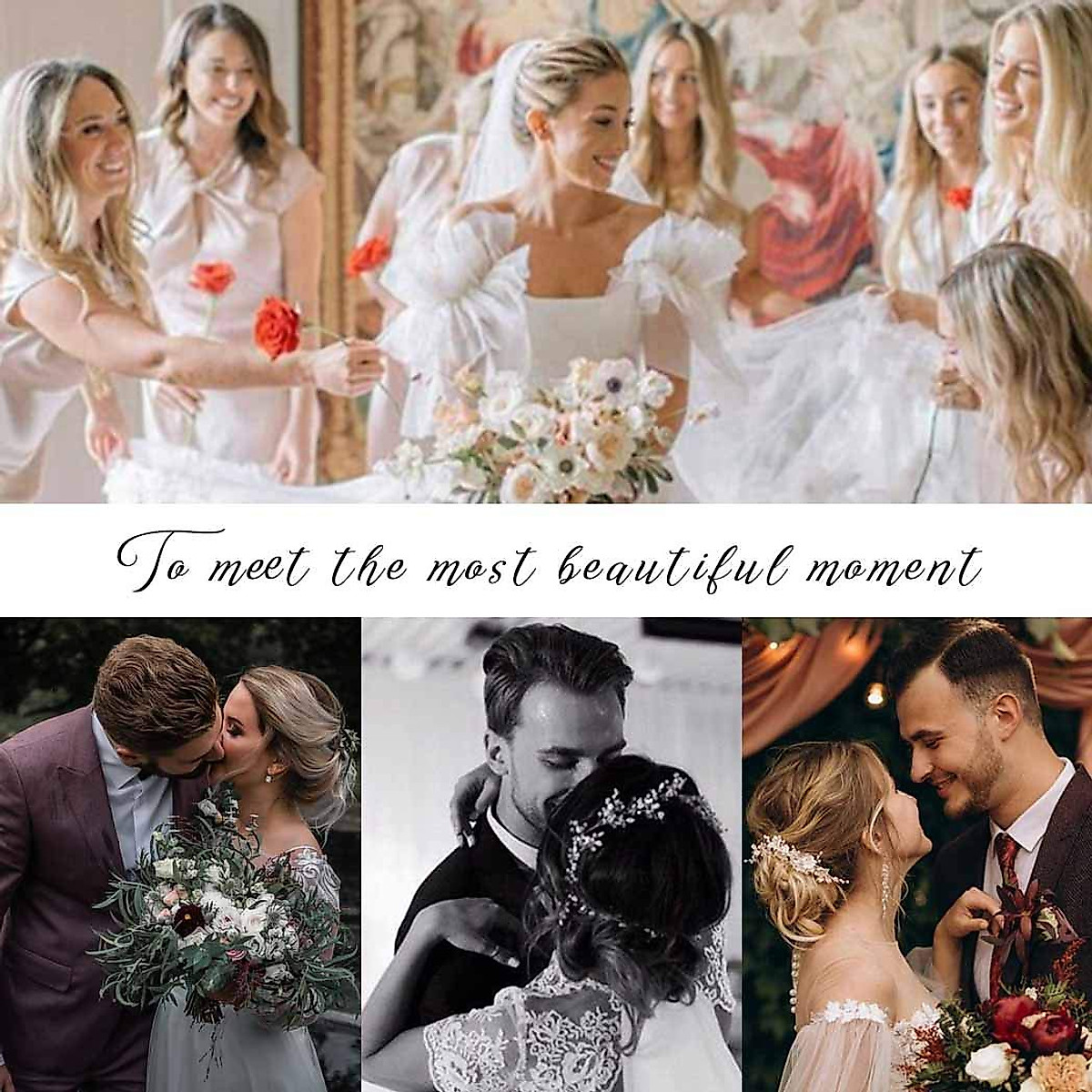 Unsutuo 2 Tiers Bride Wedding Veil Ivory Ribbon Cathedral Veil Bridal Veil for Women