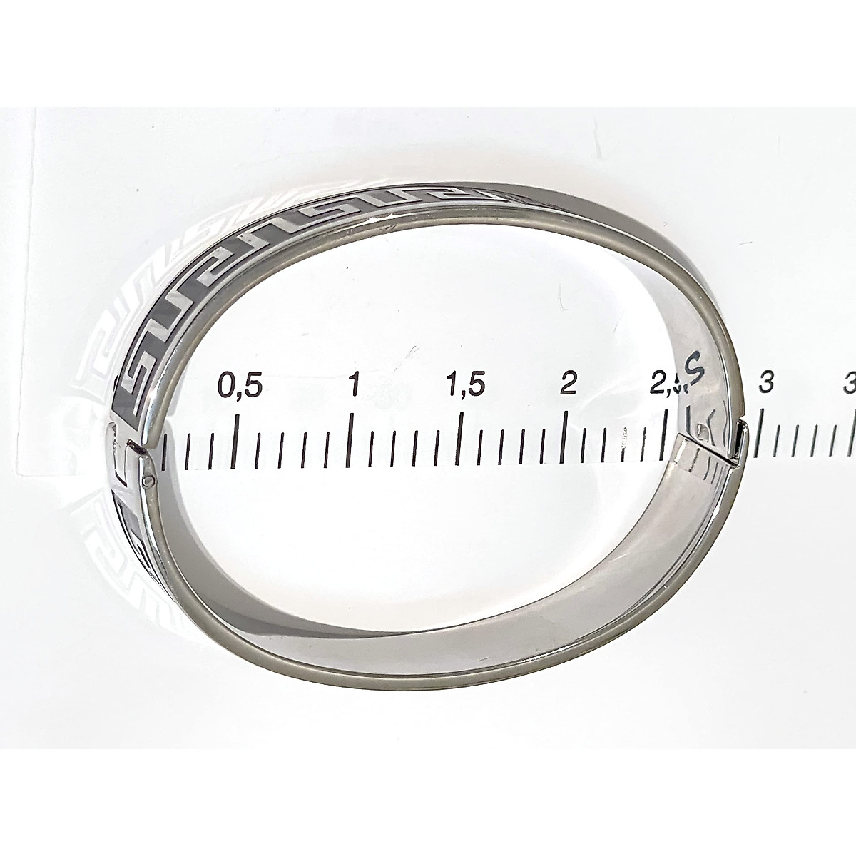 Meander Designer HANDMADE Jewelry Silver Greek Key Bracelet Gold 10mm Exquisite Greek Style Jewelry Infinite Bracelet Life Love Happiness Symbol Valentine day gift for her birthday Silver pierrelorren